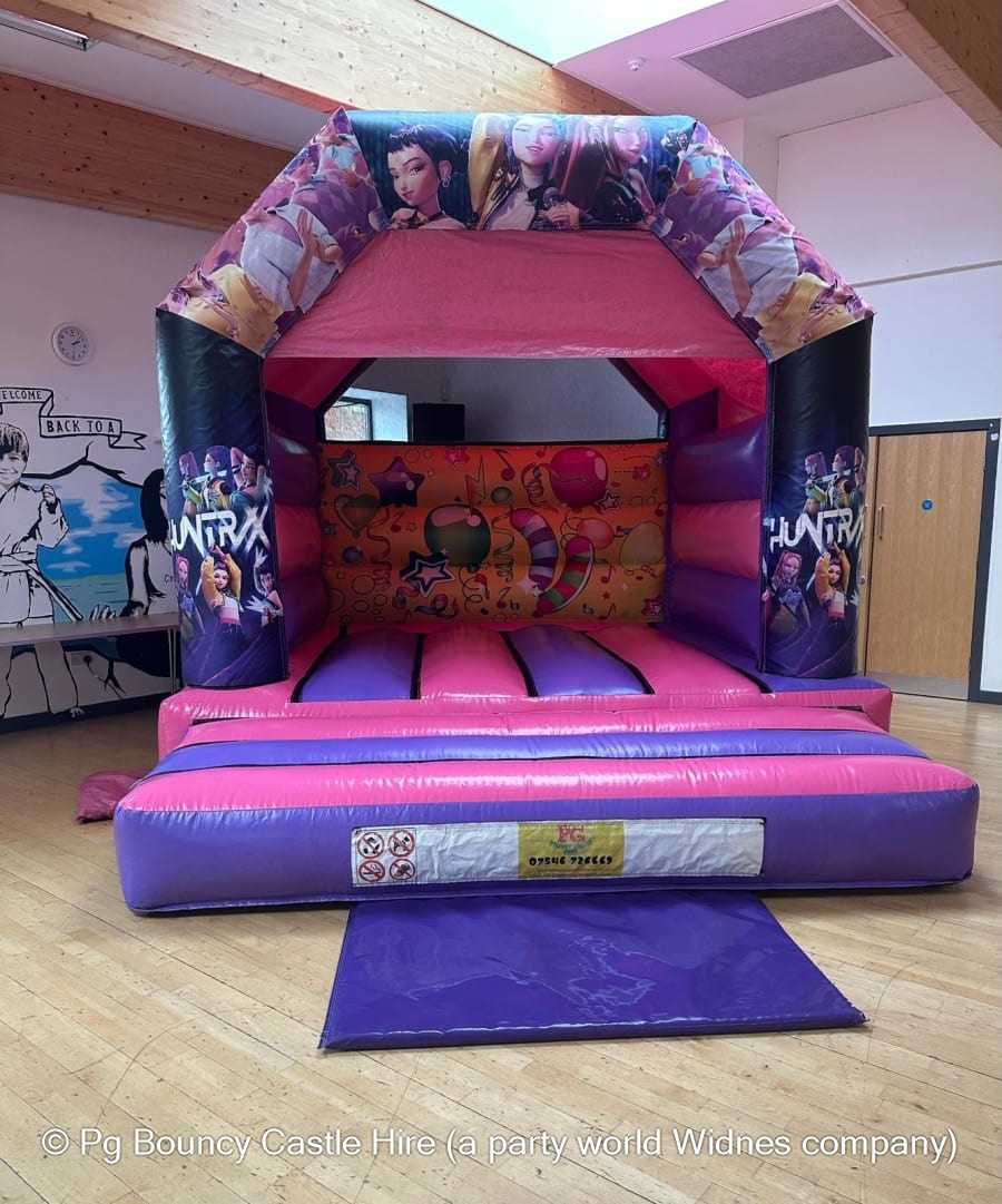 12 ft x 12 ft KPop Demon Hunters Bouncy Castle. - Leisure equipment ...