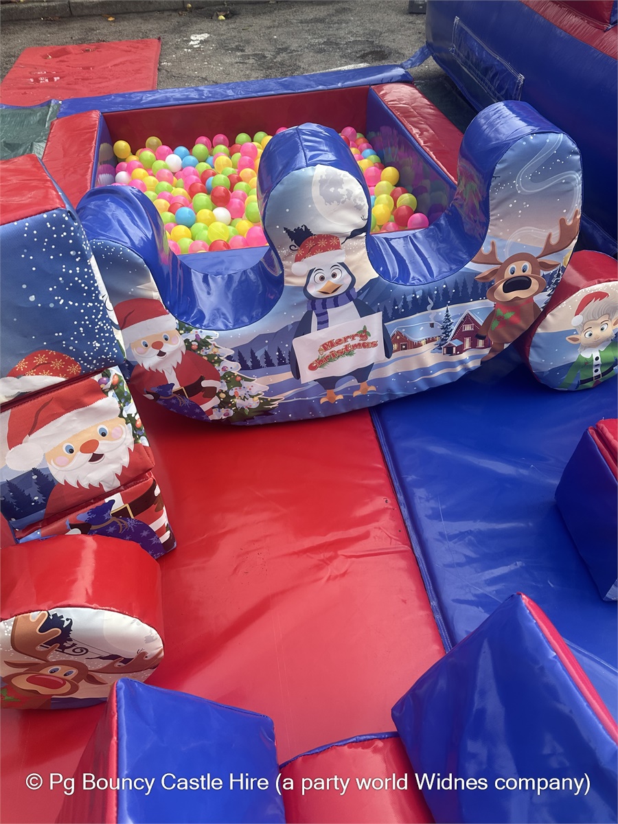 Christmas soft play, ball pit rocker & bouncy castle - Leisure ...