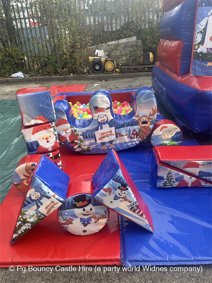 Christmas soft play, ball pit rocker & bouncy castle - Leisure ...