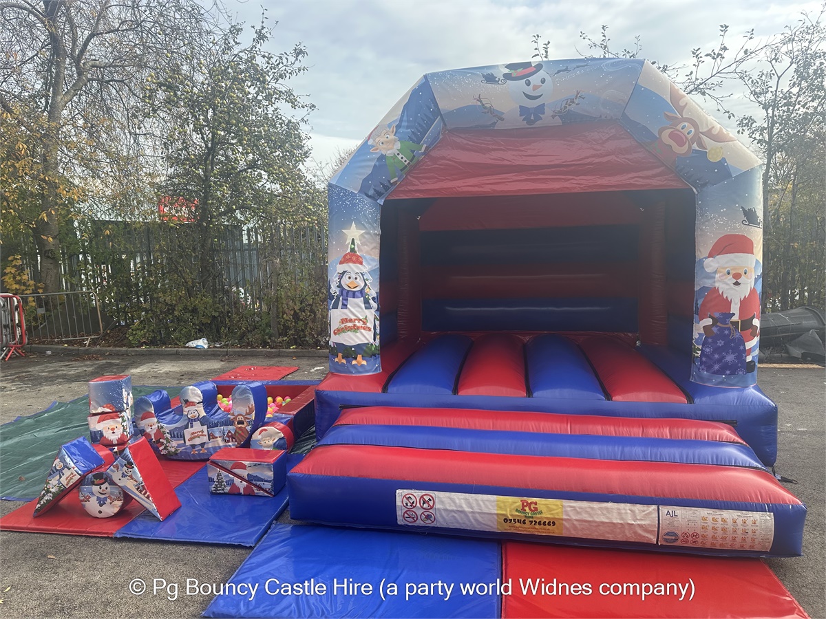 Christmas Inflatables! - Leisure equipment rental and leasing. Bouncy ...
