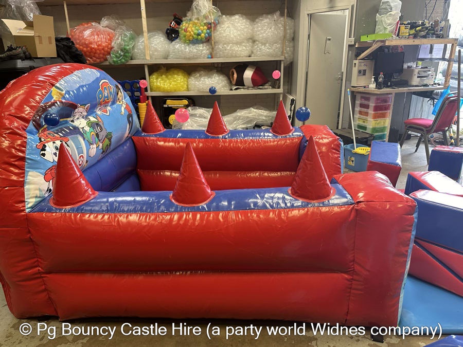 Paw Patrol 6 ft x 7 ft Ball Pit & Soft Play 1000 balls, 2 x mats ...
